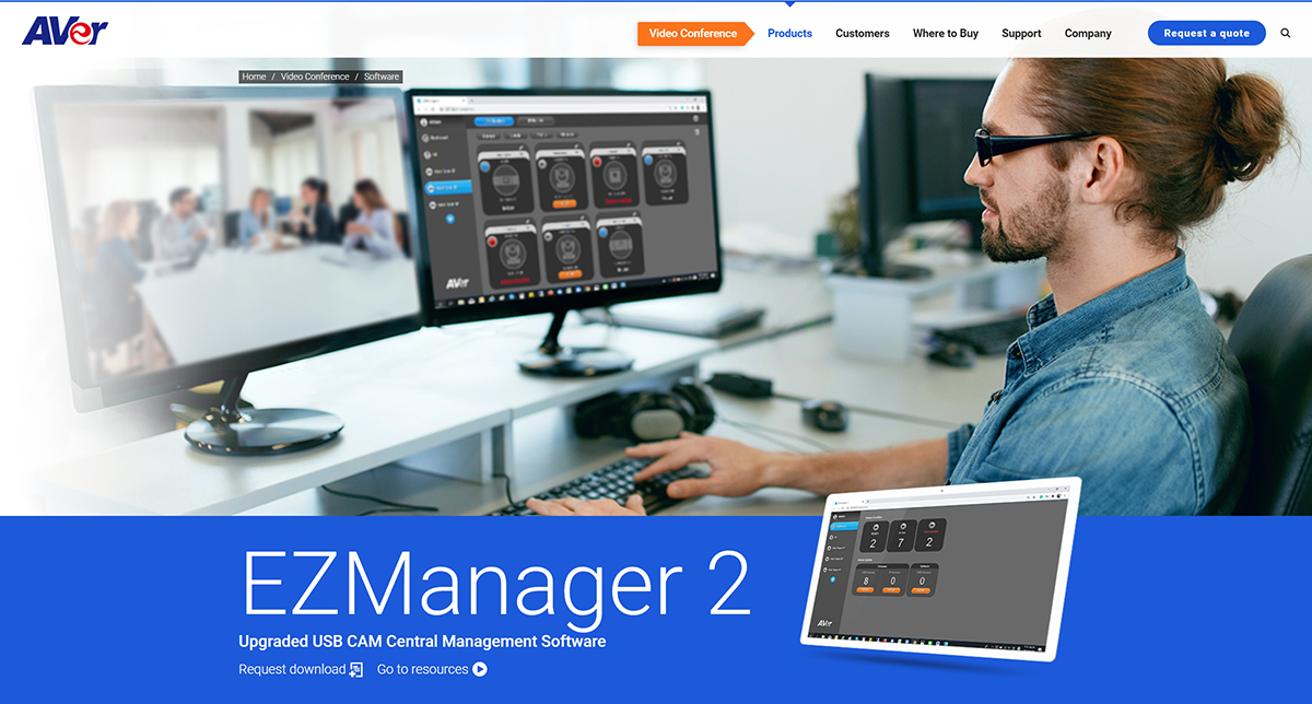 EZManager 2 Upgraded USB CAM Central Management Software | AVer USA