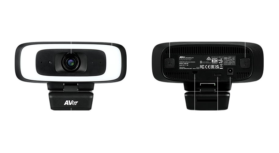 CAM130 Compact 4K Camera Perfect for Remote Work | AVer USA